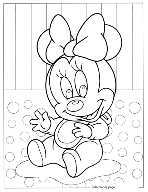 Minnie Mouse Coloring Pages 30 Free Printable Coloring Pages Cute