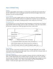 MLA Formatting Guidelines For Margins Text Formatting Course Hero