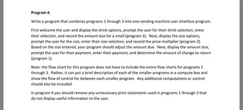 solved program 3 write a program that displays the various