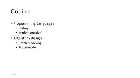 Cs105 Introduction To Computer Concepts Intro To Programming Ppt Download