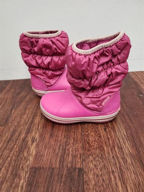 크록스 키즈 방한 부츠 165사이즈 헬로마켓