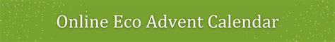Eco Advent Interactive Advent Calendar Code Bath And Wells Diocese