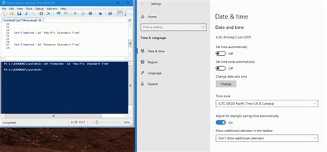 Use Powershell To Set The Time Zone Working Hard In It