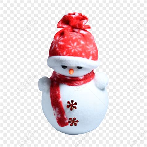 빨간 모자 눈사람 크리스마스 장식 서장식품분위기 Png 일러스트 무료 다운로드 Lovepik