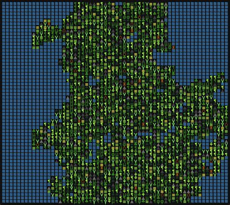 Ascii Map Generator By Nicholas Foo
