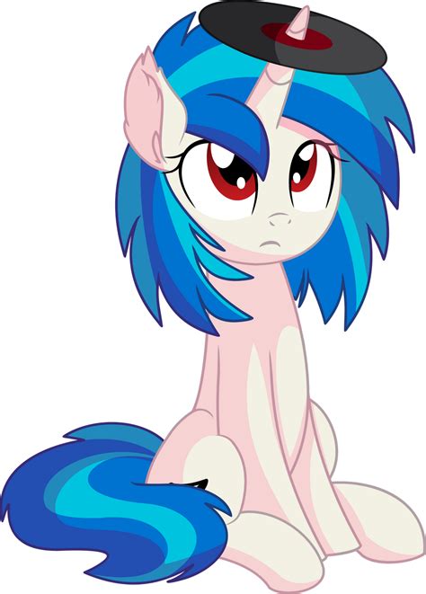 Vinyl Scratch 03 Vinyl Stuck By Cyanlightning On Deviantart