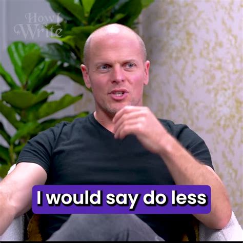 Tim Ferrisss Advice For Writers David Perell Posted On The Topic
