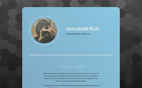 Guillaume Félix Portfolio