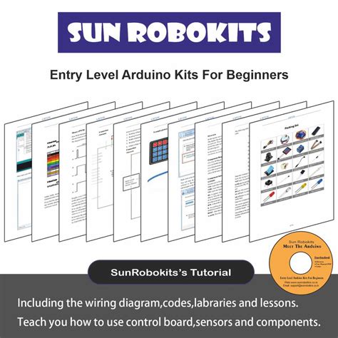 Sunrobotics Meet The Arduino Entry Level Arduino Kits For Beginner Tutorials And Codes V10v2