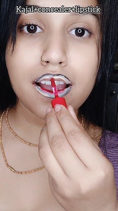 Viral Lipstick Hack Tutorial 👄 Shorts Shortvideo Short Viralvideos
