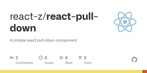 GitHub React Z React Pull Down A Simple React Pull Down Component