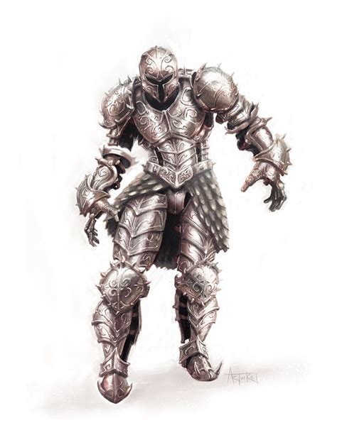 Artstation Dungeons And Dragons 5th Edition Animated Armor Autumn