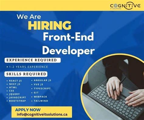 Jobopening Joinourteam Applynow Wearehiring Cognitiveitsolutions Verified Profiled