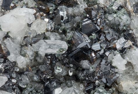 Cassiterite With Quartz Camborne Redruth Saint Day District