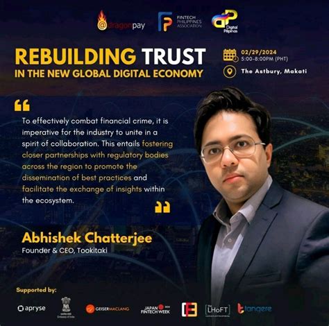 Digital Pilipinas On Linkedin Abhishek Chatterjee Emphasized The Importance Of Industry