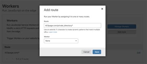 How To Use Cloudflare Workers To Enable Basic Auth On A Subdirectory 403 Page Labs