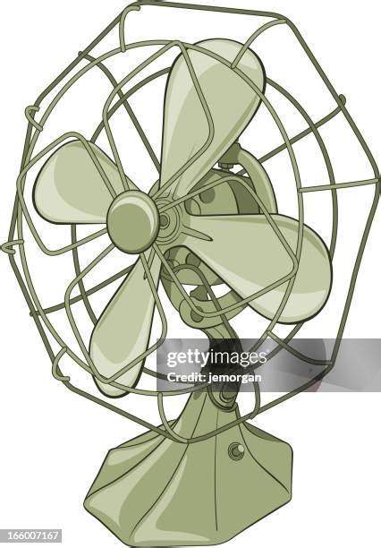 Oscillating Fan Clip Art Oscillating Fan Free Vector Silhouettes On