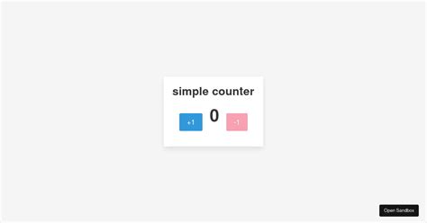 Stopdaydreamingreactjs Redux Simple Counter Codesandbox