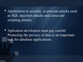 Database Security PPT