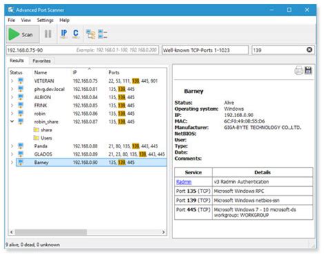 Advanced Port Scanner Free And Fast Port Scanner