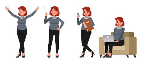 사무실 캐릭터 벡터 디자인에서 일하는 사업가 다양한 액션으로 프리젠 테이션 걷기에 대한 스톡 벡터 아트 및 기타 이미지 걷기