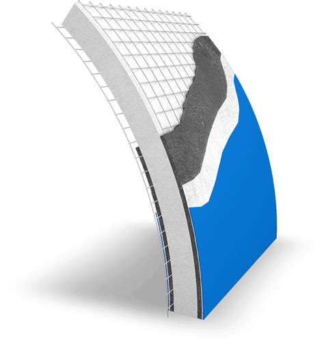 Curved Panels Steel Reinforced Concrete Eps Curved Panels