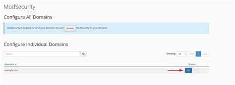 How To Enable Or Disable Modsecurity In Cpanel Hostinghome Kb