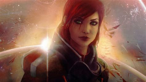 Space Commander Shepard Mass Effect Mass Effect 3 Jane Shepard
