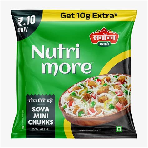 Soya Mini Chunks 10 M R P Packaging Size 50 G At ₹ 3 92 Pack In Indore Id 2856381733533