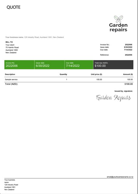 What Is A Price Quote Free Template