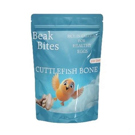 Blue Beak Bites Cuttle Fish Bone Bird Food For Household Packaging