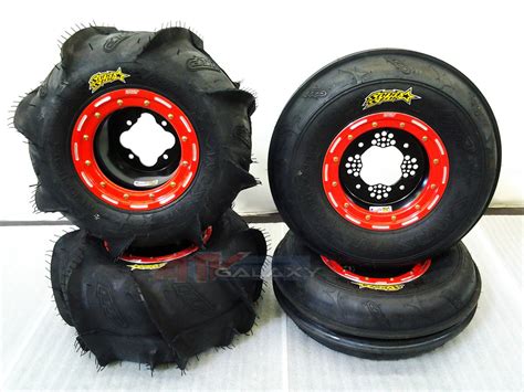 Star Atv Wheels Yamaha Rhino Utv Atv Itp Dune Star Paddle Tires On