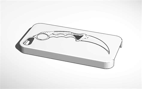 3d Design Iphone Case Tinkercad