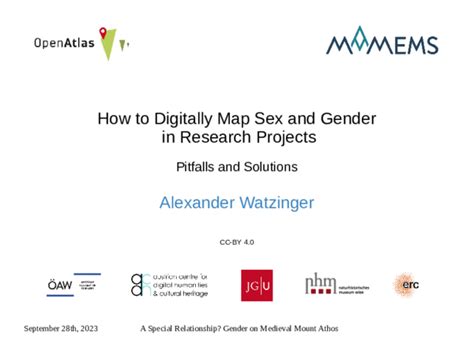 Pdf How To Digitally Map Sex And Gender In Research Projects