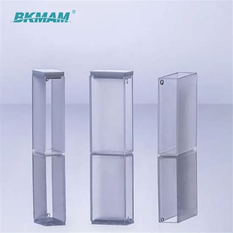 Lab Glass Cuvette Disposable Glass Cuvette Cell For Sample Test
