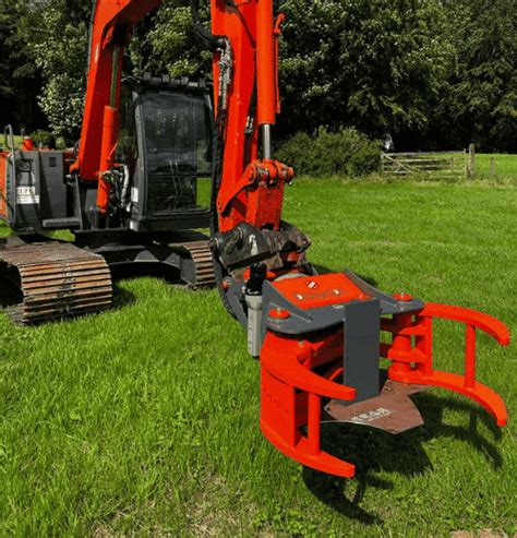 Echotec TS Fixed Tree Shear T Excavators The Attachment Company