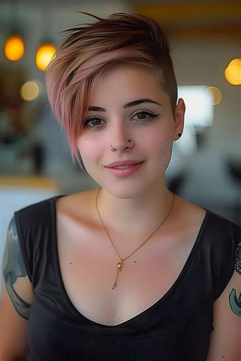 15 Fierce And Flattering Shaved Pixie Cuts For Your Face Shape Insiderlyfe