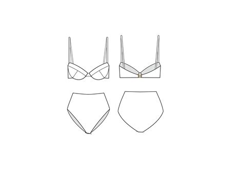 Flats And Layouts Dress And Bikini Euphoric Colors Made In La
