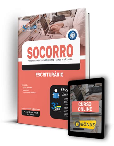 Apostila Prefeitura De Socorro Sp Escriturário