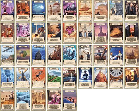 ACTION ANDY TAPESTRY Civilization Section Cards Tapestry