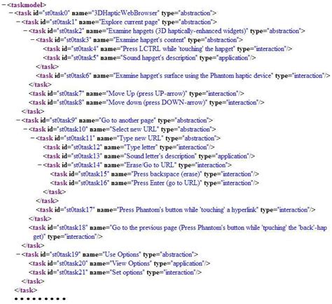 Simulation Model Example 3d Hapticwebbrowser Usixml Source Code