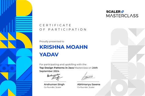 Krishna Mohan Yadav On Linkedin Java Scalermasterclass