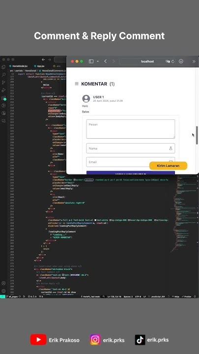 Comment Reply Comment Fe Reactjs Be Strapi Style Tailwind Css