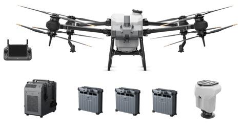 Dji Agras T40 Drone Ready To Fly Spray And Spread Bundle Eagleview Drones