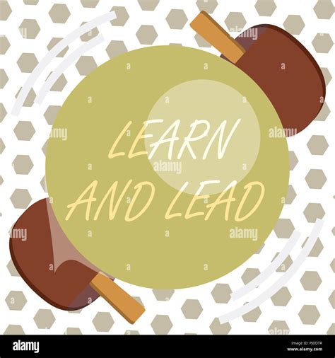Word Writing Text Learn And Lead Business Concept For Improve The
