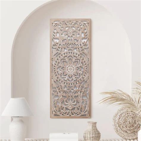 The Craftology Hand Carved Decorative Wall Panel The Craftology