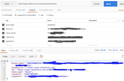 Oauth2 Oauth Username And Password Flow Id Url Endpoint Accept