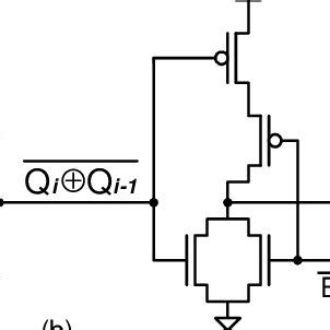 A Two Transistor XOR And XNOR B The Structure Used For Implementing Download Scientific