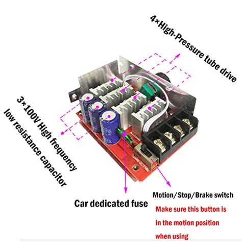 dc 7 70v 30a pwm motor speed controller 12v 24v 36v 48v
