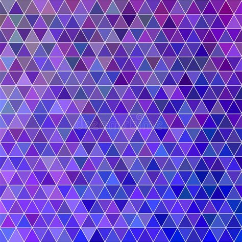 Vector Retro Triangle Grid Pattern Background Design Stock Vector